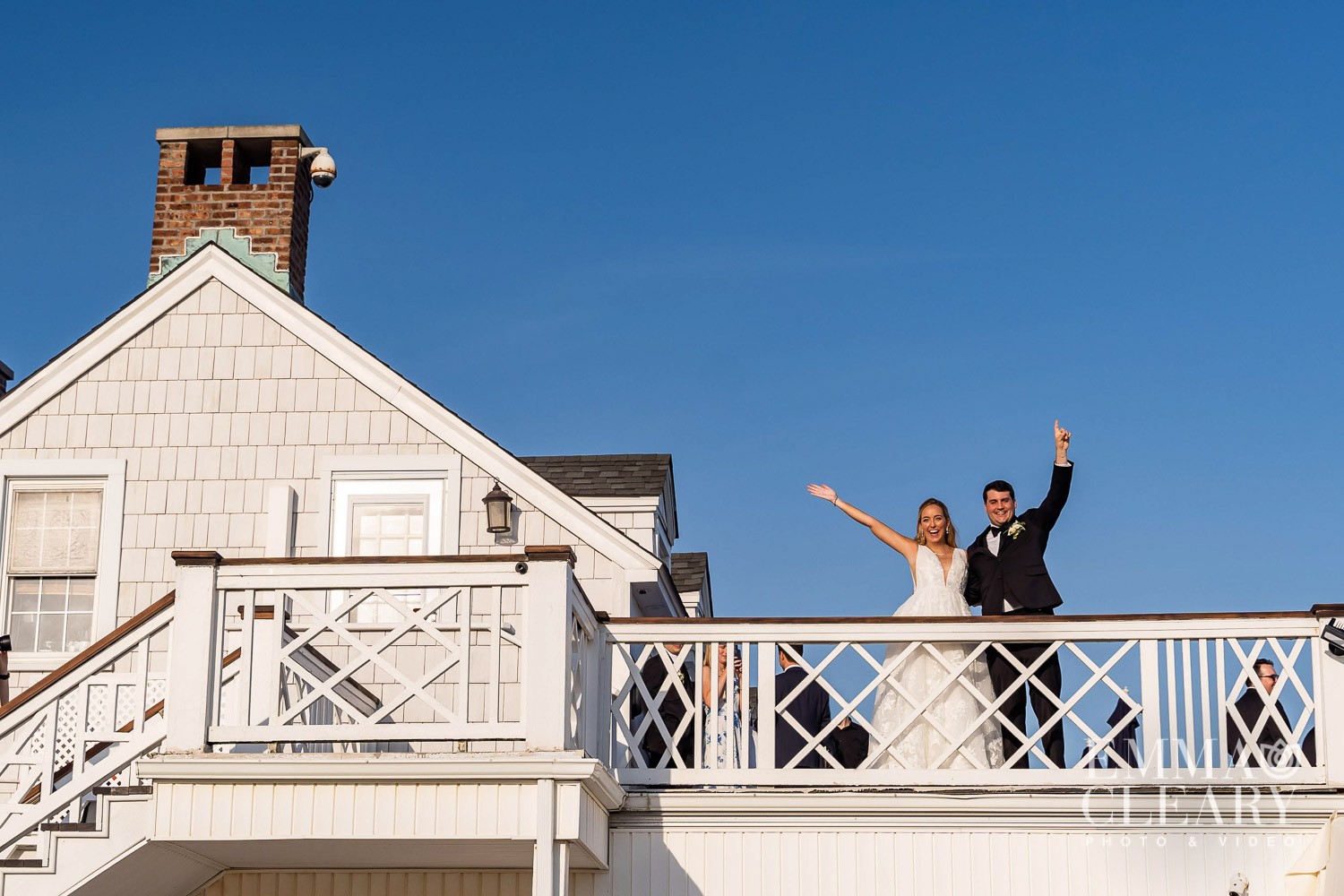 Emily and Peter | Lawrence Beach Club Wedding Photography