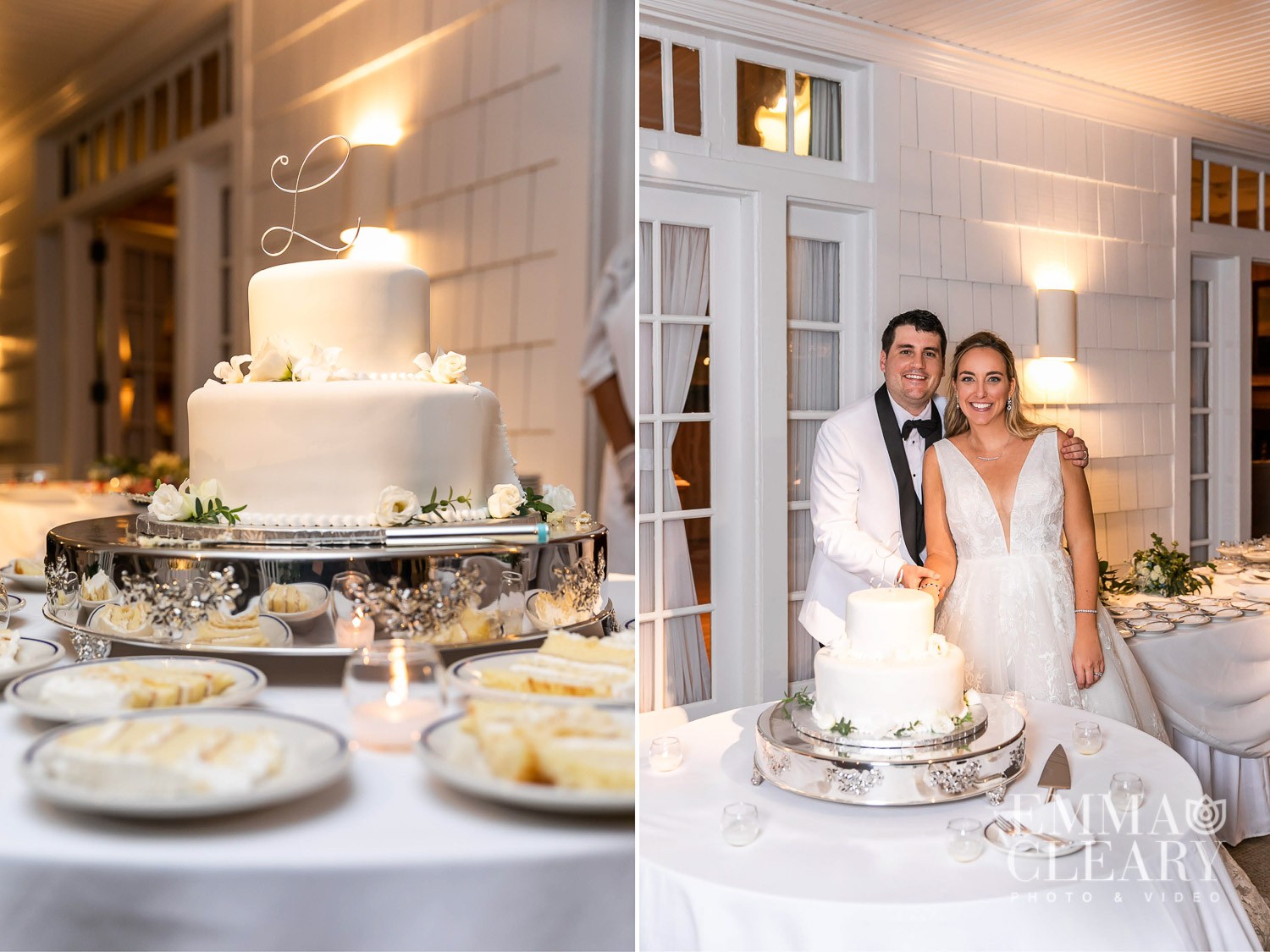 Emily and Peter, Lawrence Beach Club Wedding Photography - Emma Cleary ...